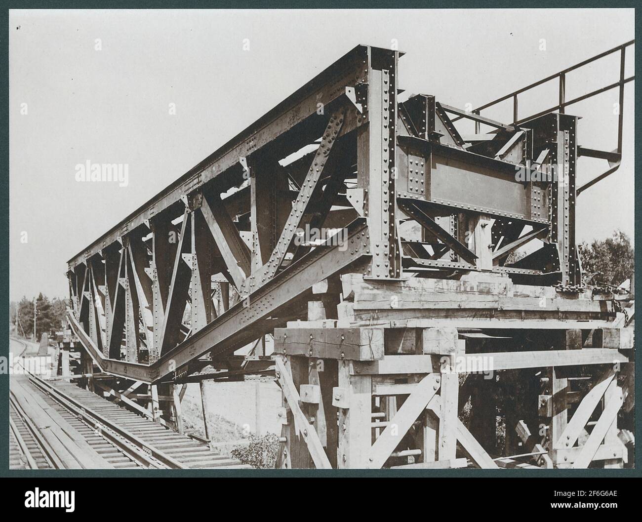 Bridge over the lete river at Degerfors Stock Photo - Alamy