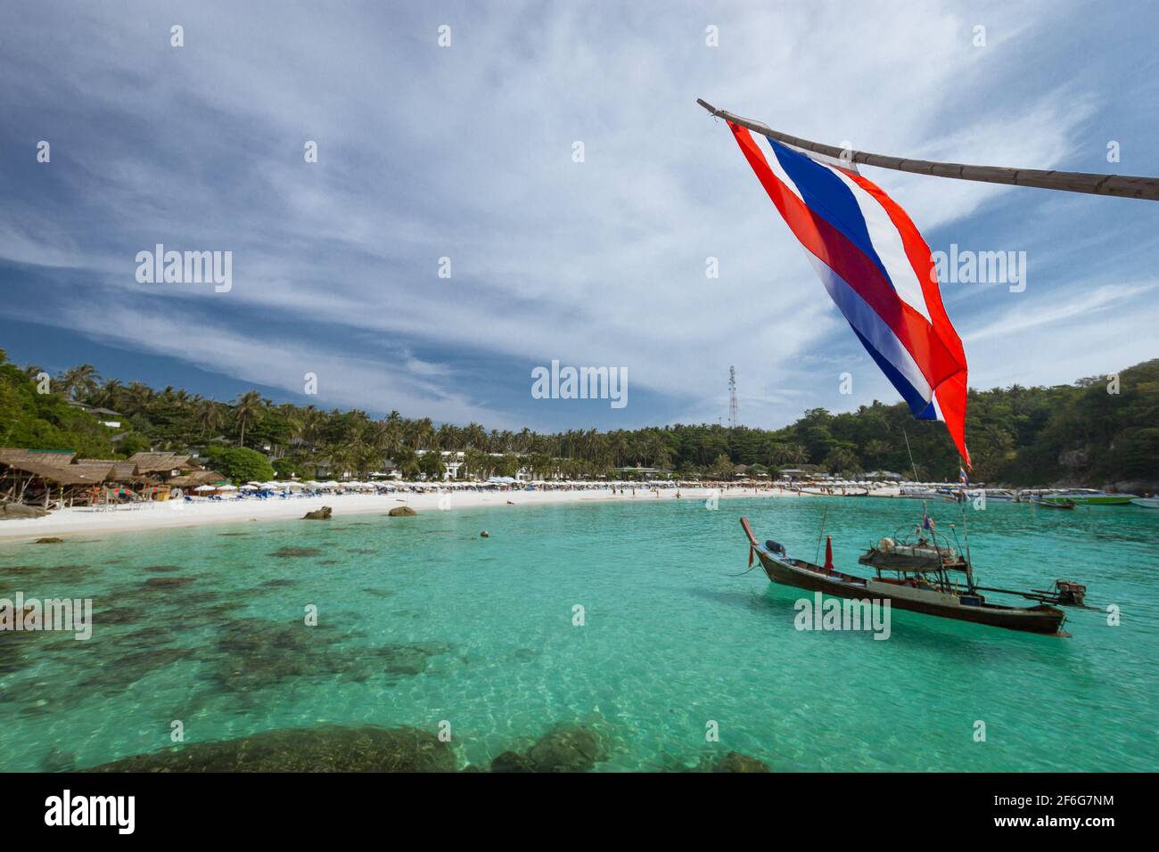 Asia thailand phuket thailand flag hi-res stock photography and images ...