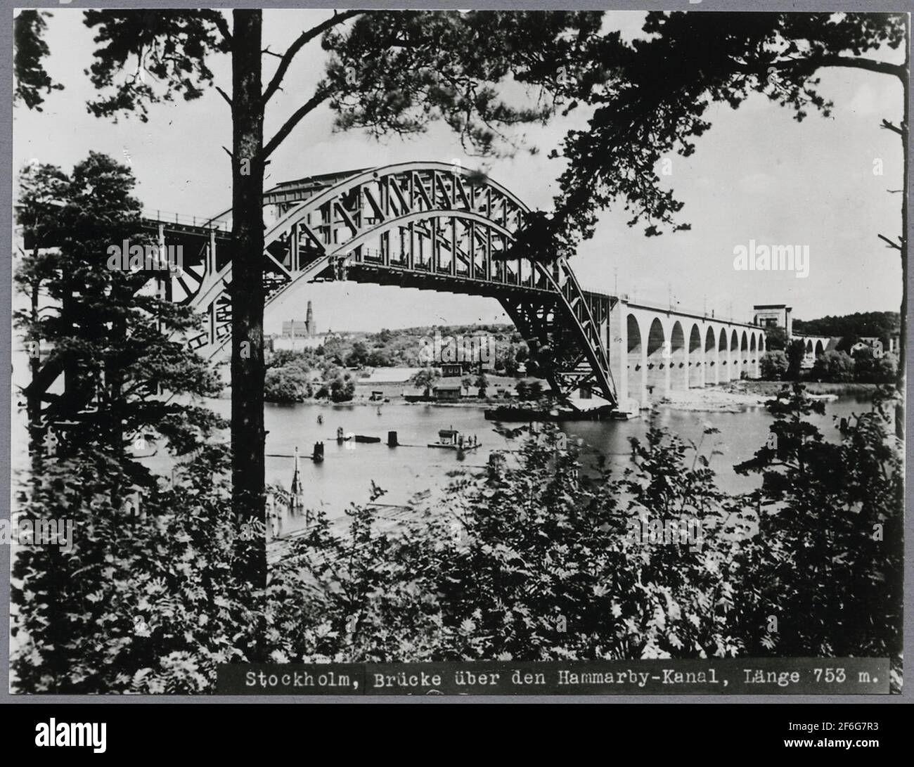 The Årstabron from the south Stock Photo - Alamy