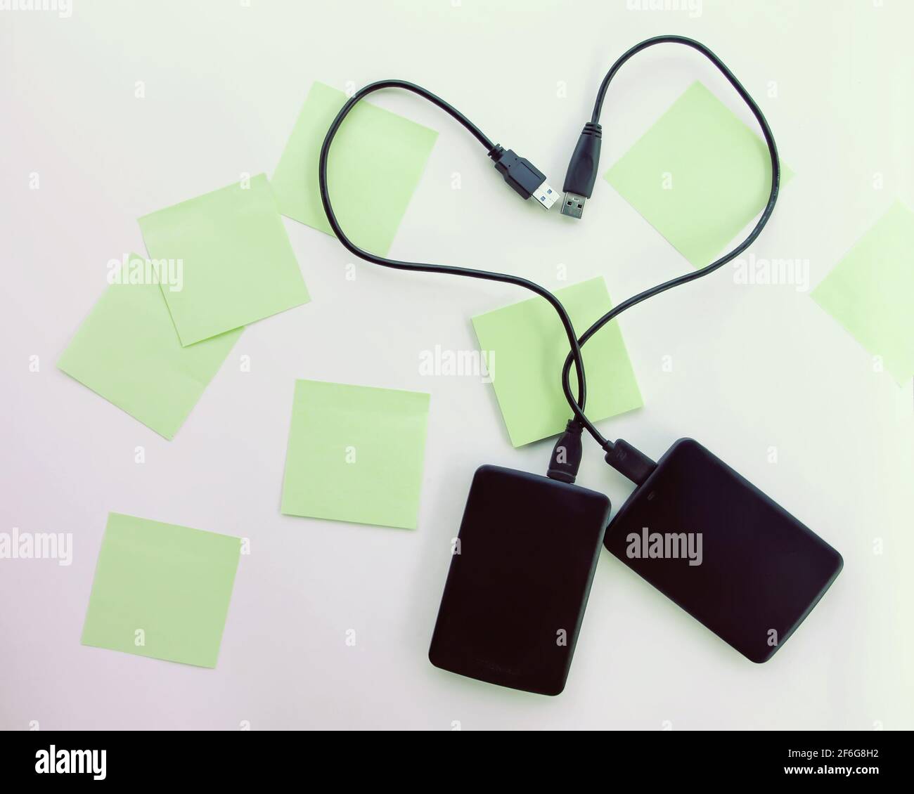 Back view of hard drives hi-res stock photography and images - Alamy