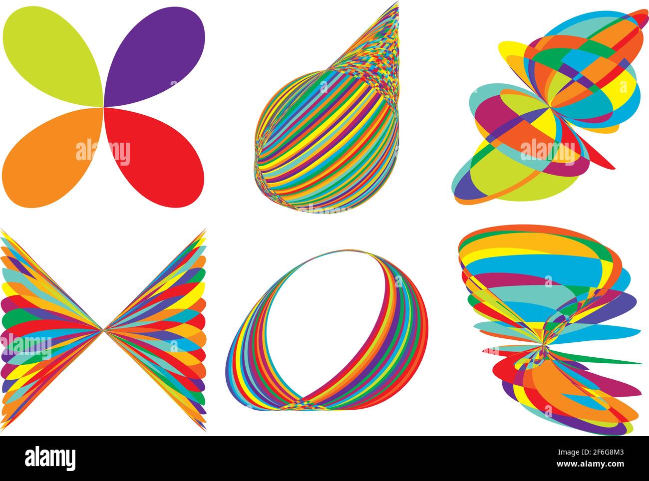 Curvy Shape Clip Art