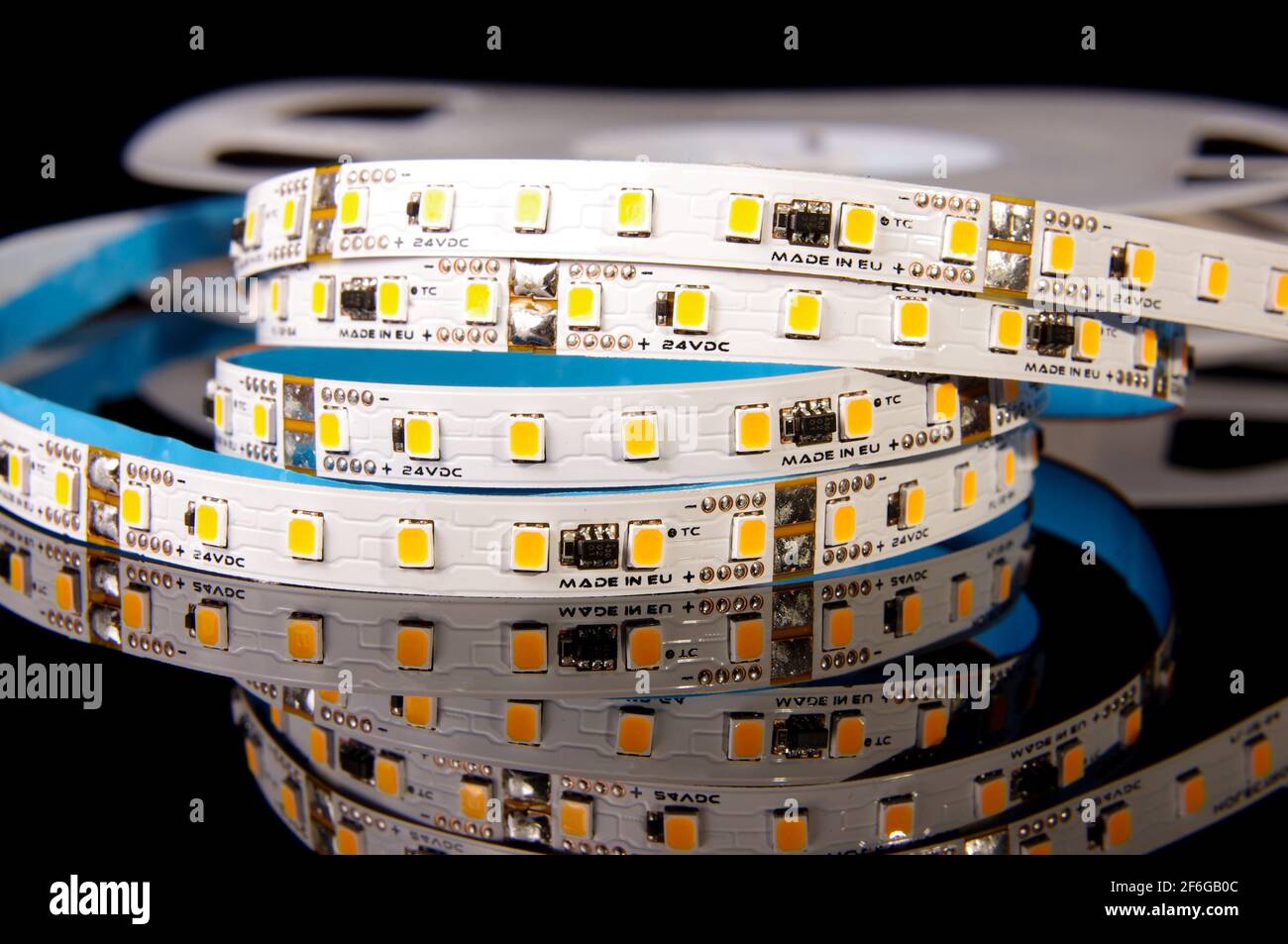 Light emitting diode flexible printed circuit board strip for various ...