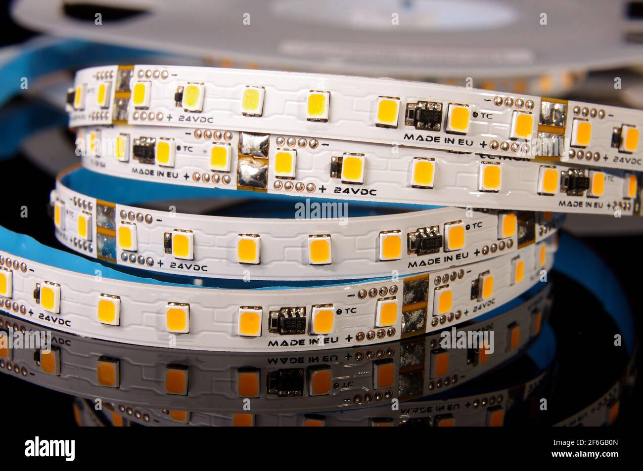 Light emitting diode flexible printed circuit board strip for various ...