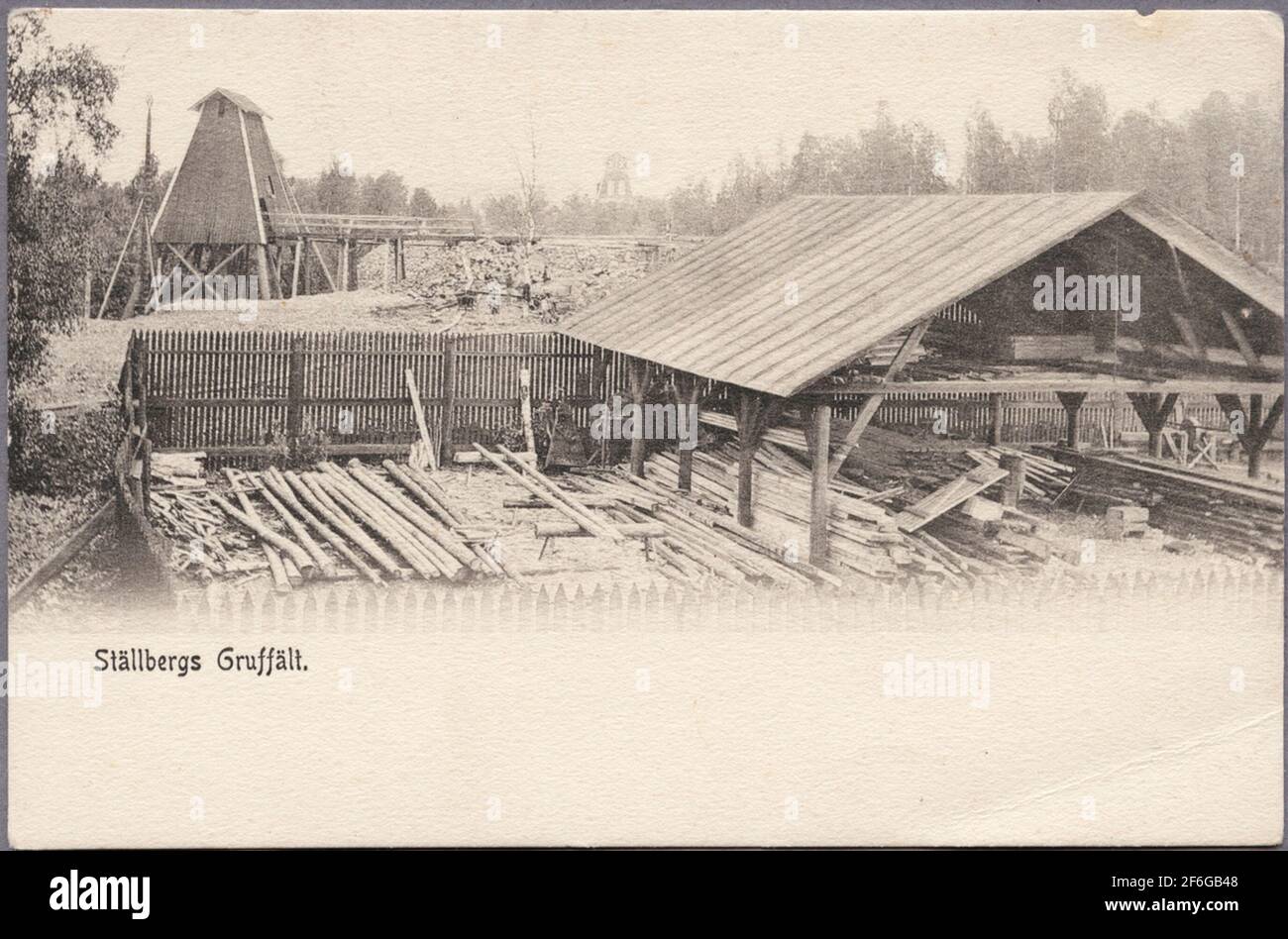 Setberg's mining area Stock Photo - Alamy