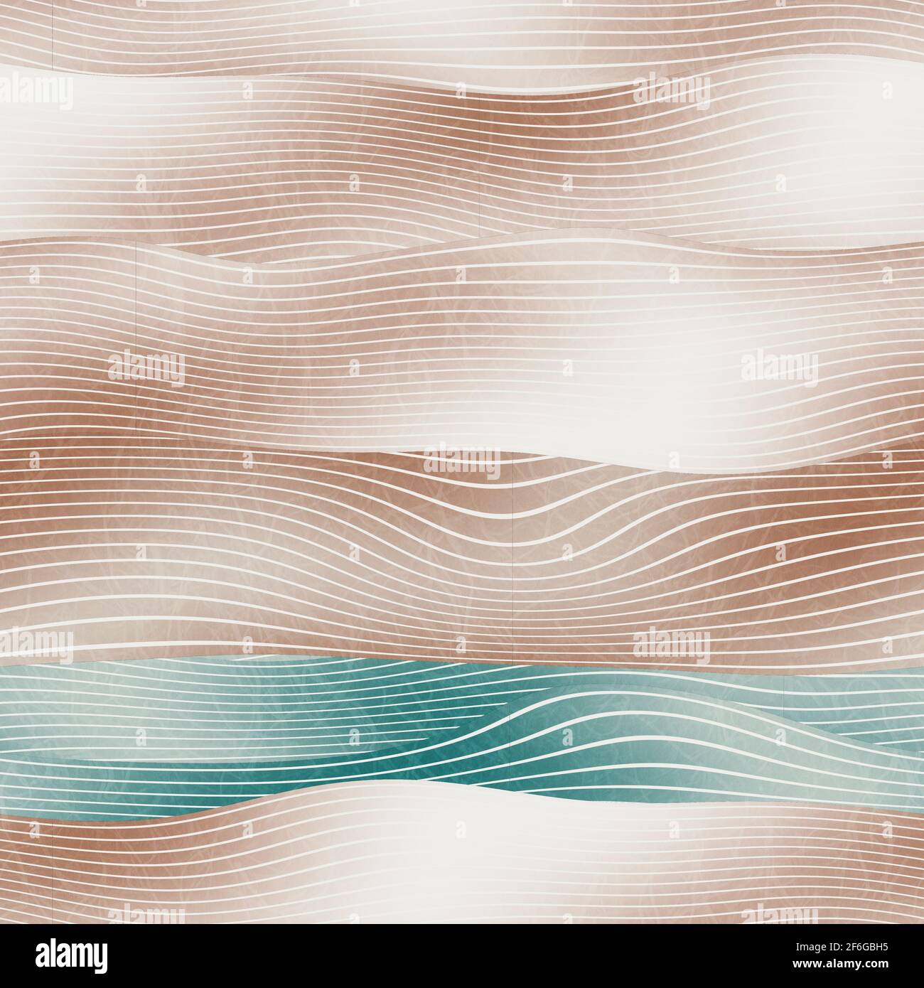 Seamless natural landscape hill pattern for print Stock Photo - Alamy