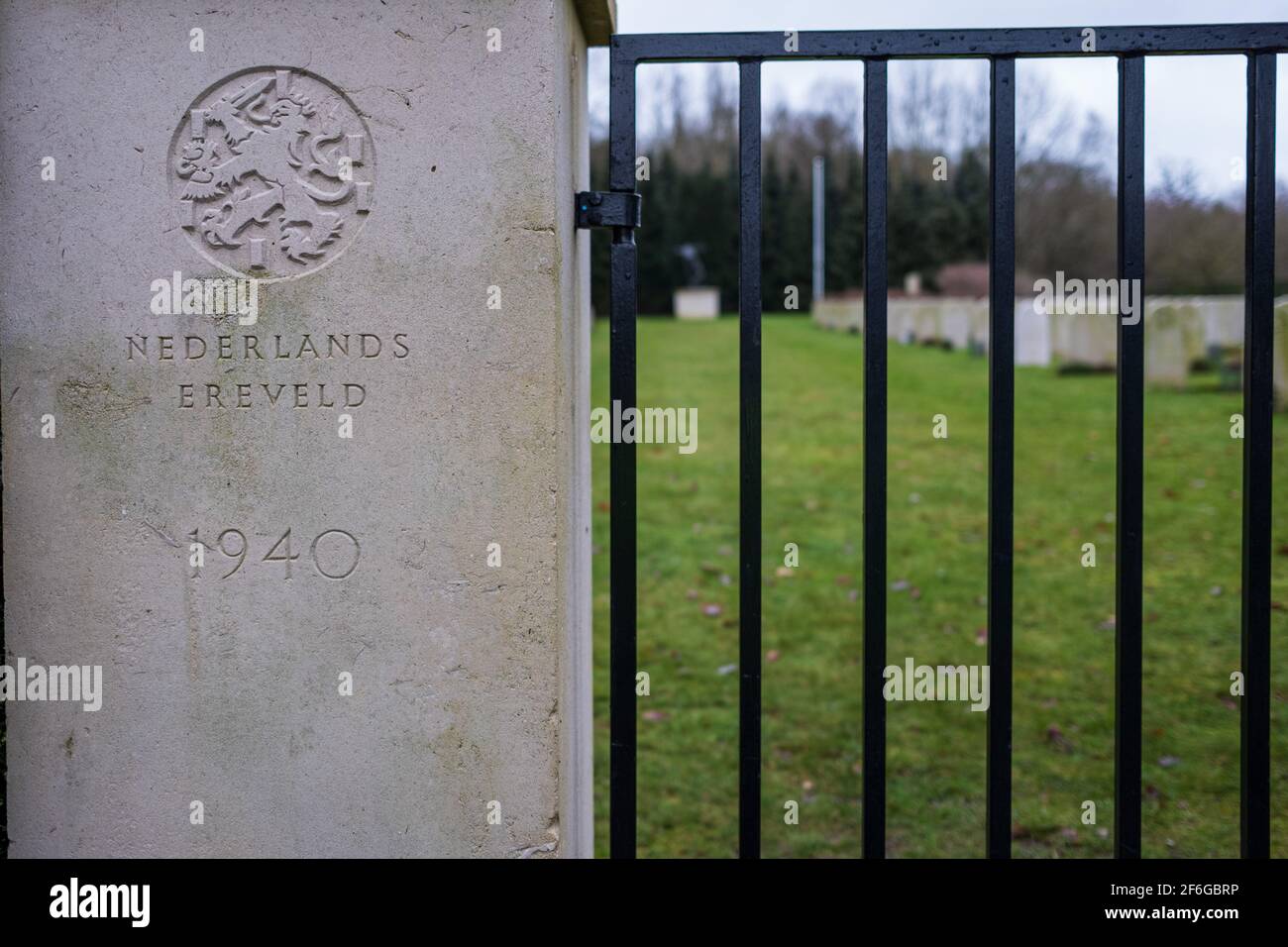 Mill Hill Dutch War Cemetery, Nederlands ereveld, London, U.K. War ...