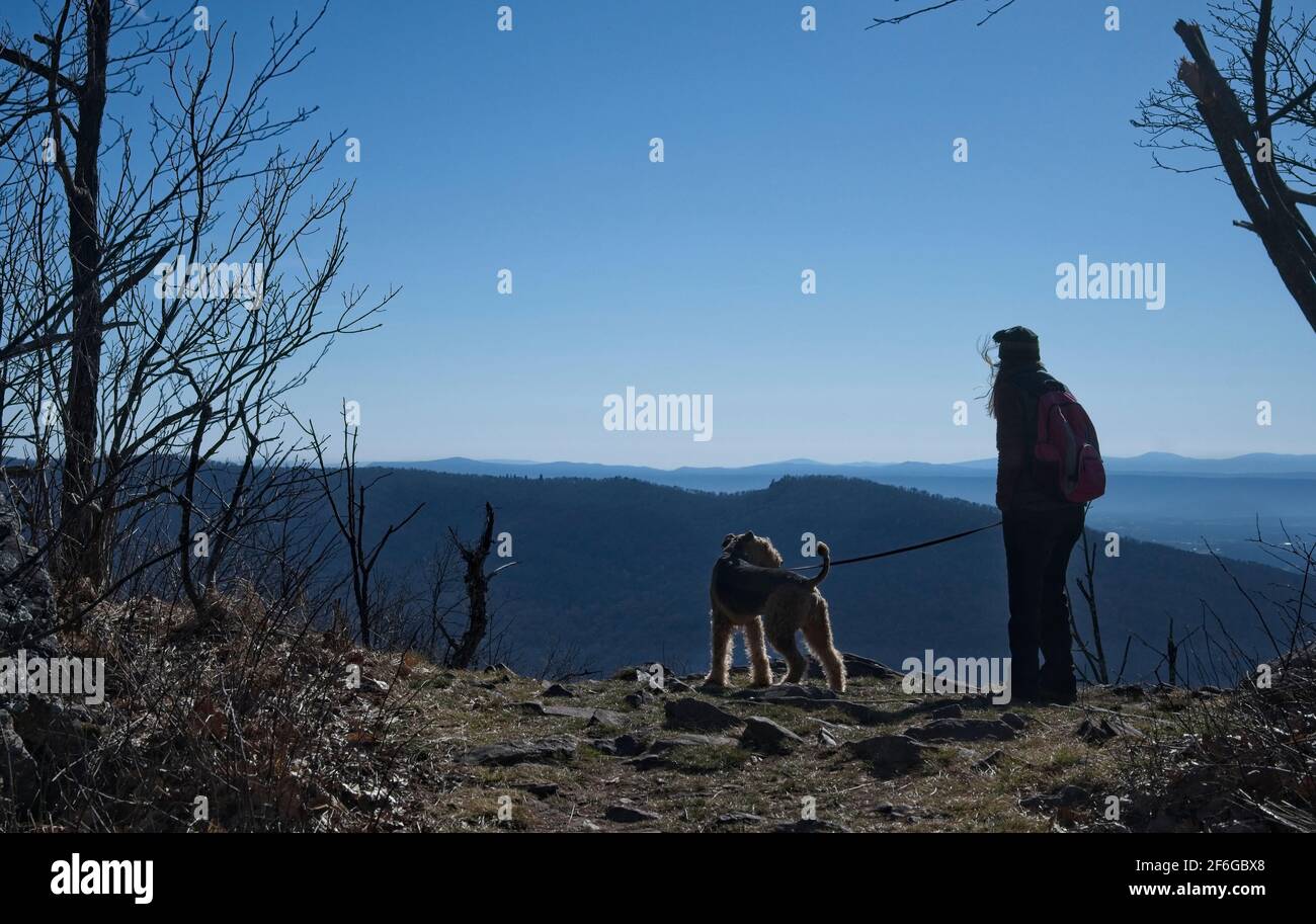 UNITED STATES - 03-31-21: Wolf Gap Recreation Area was once the site of ...