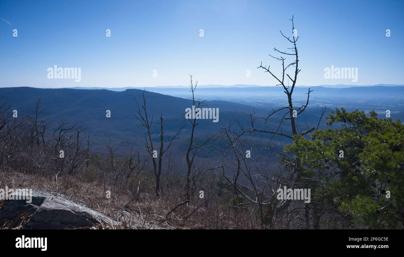 UNITED STATES - 03-31-21: Wolf Gap Recreation Area was once the site of ...