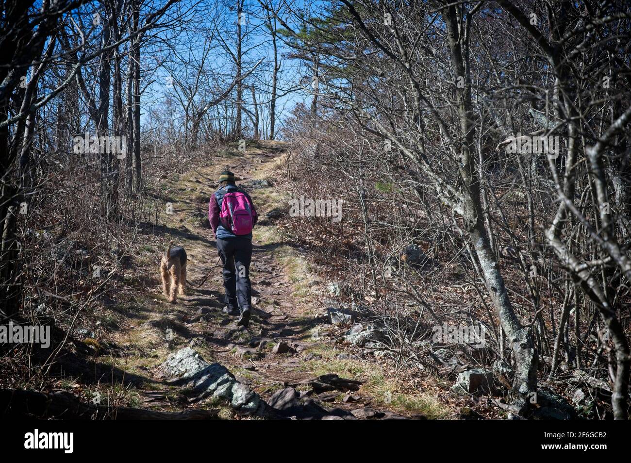UNITED STATES - 03-31-21: Wolf Gap Recreation Area was once the site of ...