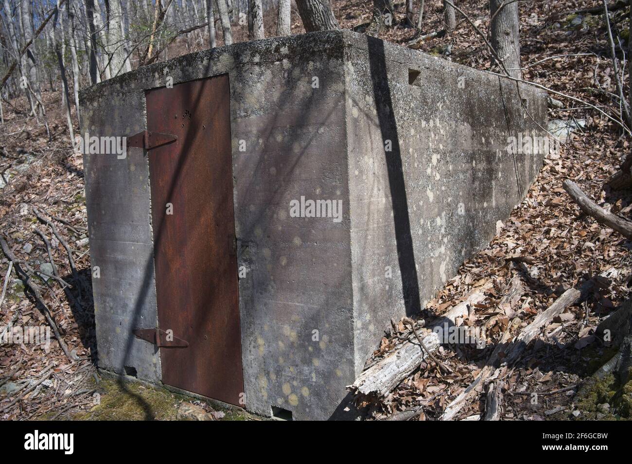 UNITED STATES - 03-31-21: Wolf Gap Recreation Area was once the site of ...