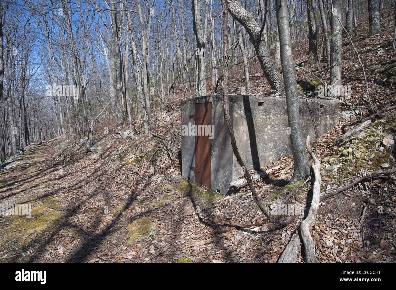 UNITED STATES - 03-31-21: Wolf Gap Recreation Area was once the site of ...