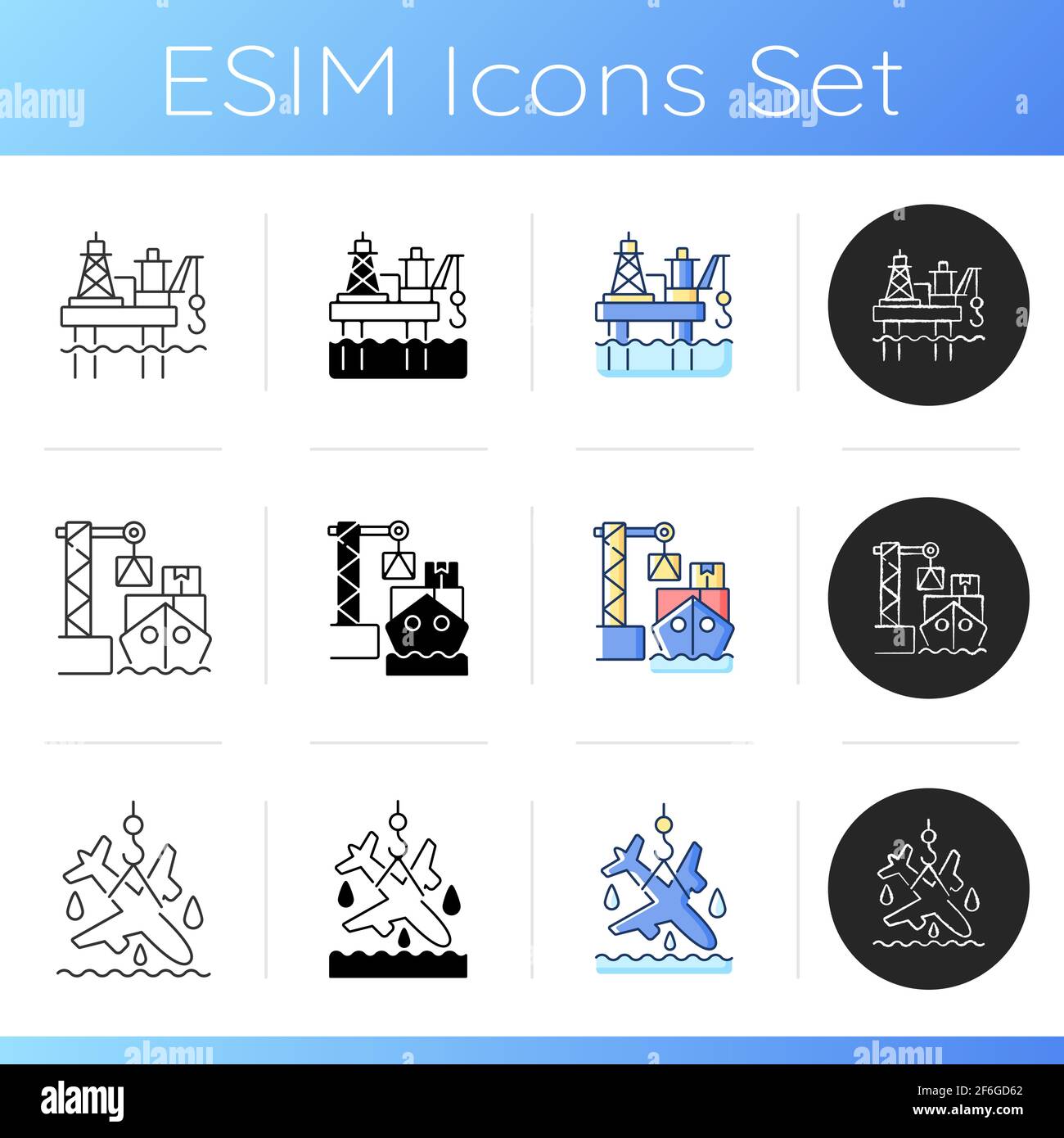 Marine platform Stock Vector Images - Alamy