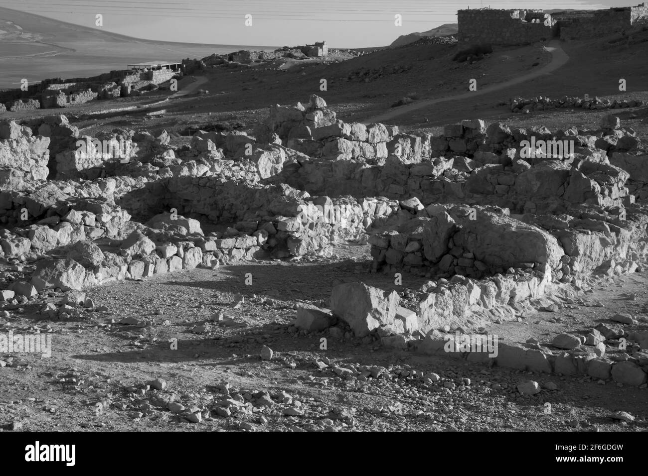 Old Roman Ruins in Israel Stock Photo - Alamy
