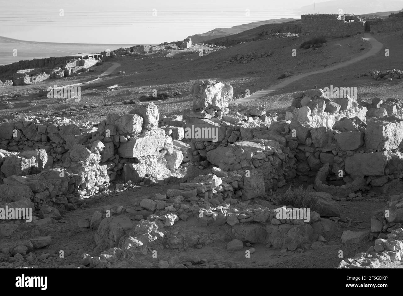 Old Roman Ruins in Israel Stock Photo - Alamy