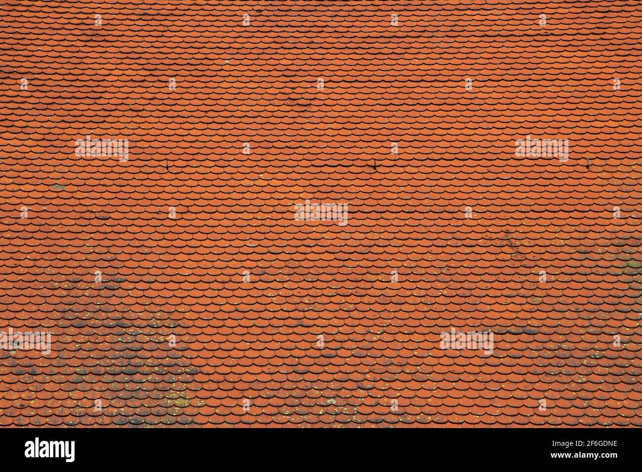 Red roof tiles texture pattern for background Stock Photo - Alamy