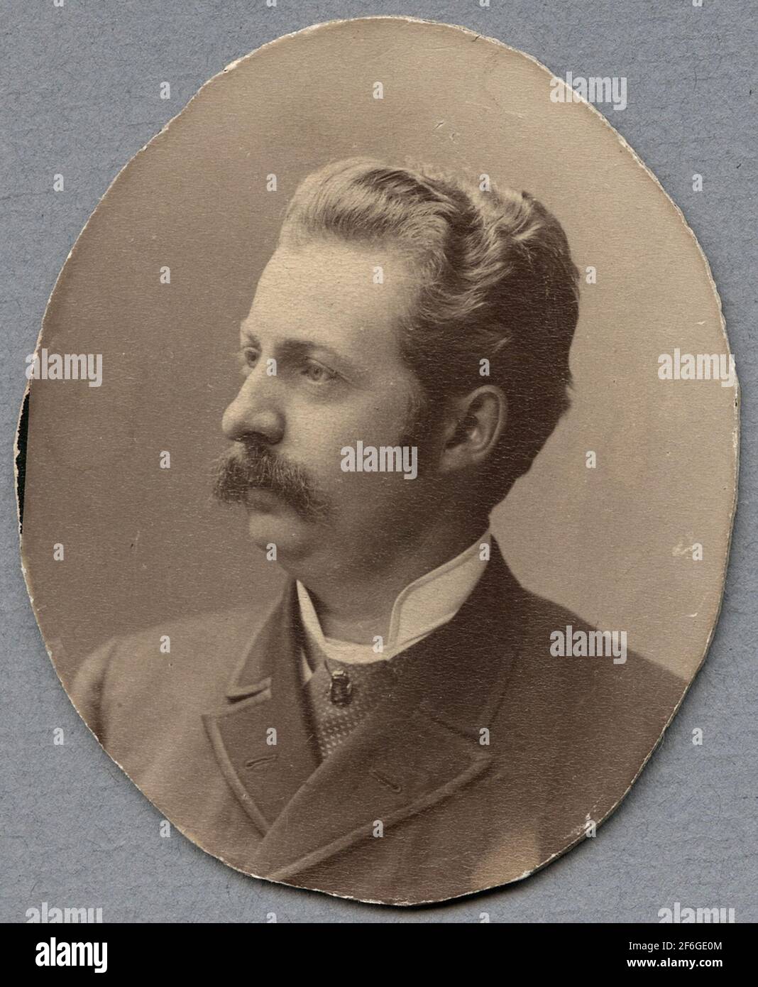 Traffic Director Alfred Rhode Stock Photo - Alamy