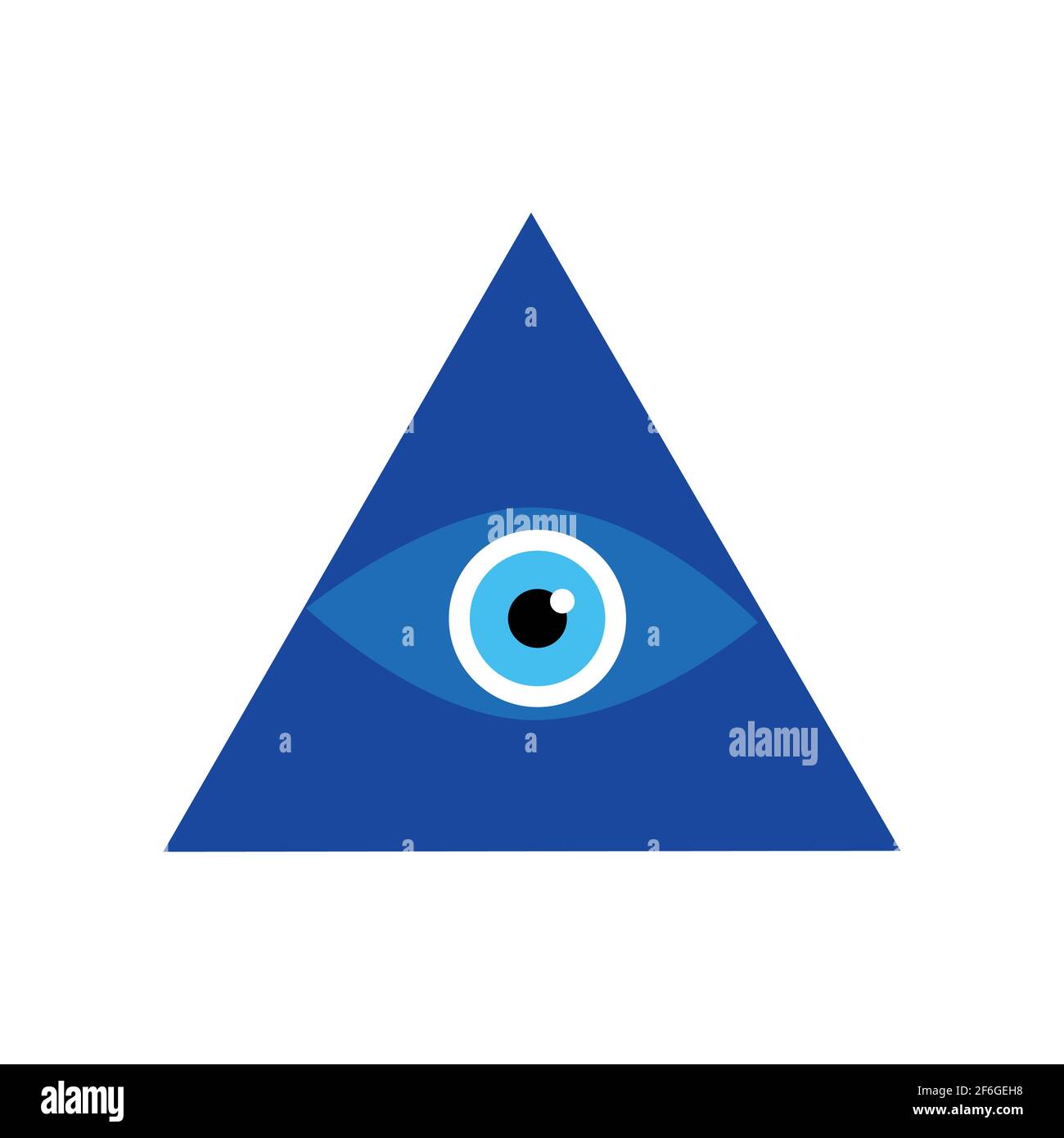 Amulet evil eye isolated. Talisman to protect against evil eye. Greek ...