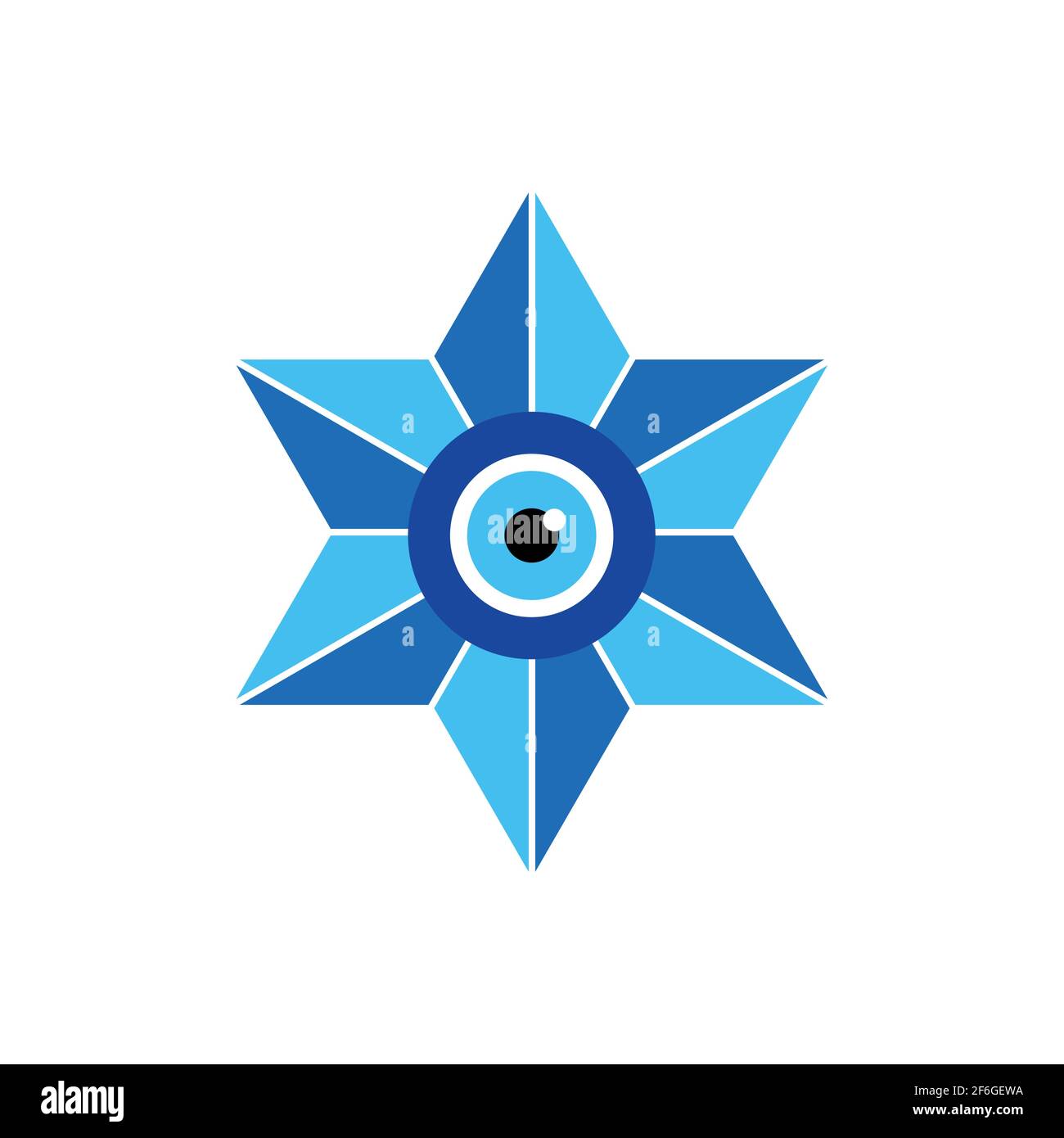 Amulet evil eye isolated. Talisman to protect against evil eye. Greek ...