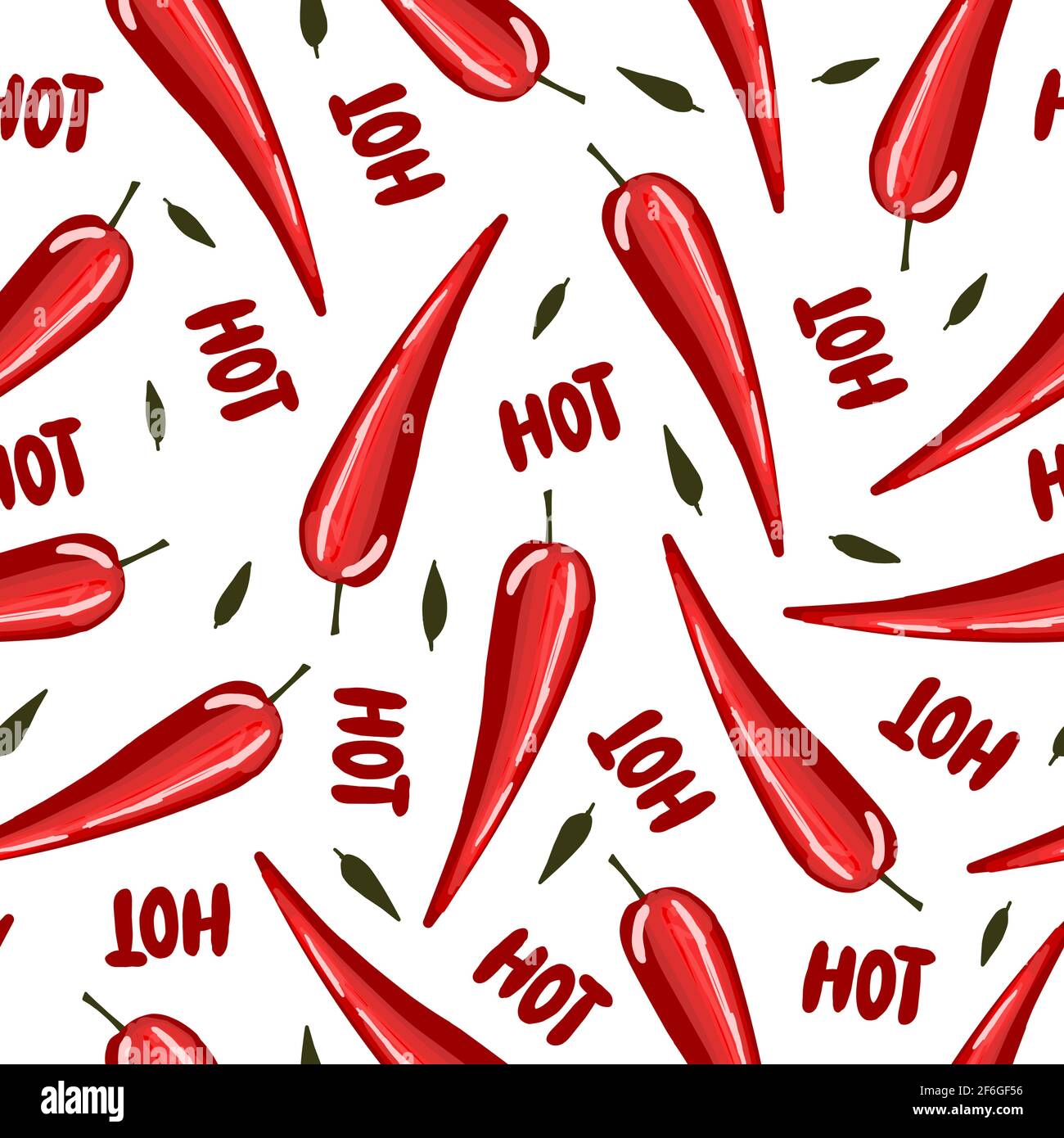 chili pepper, super hot chili. Hot peppers. seamless. Kitchen pattern ...