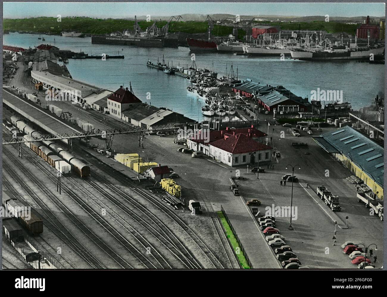 The fish harbor Gothenburg Stock Photo - Alamy