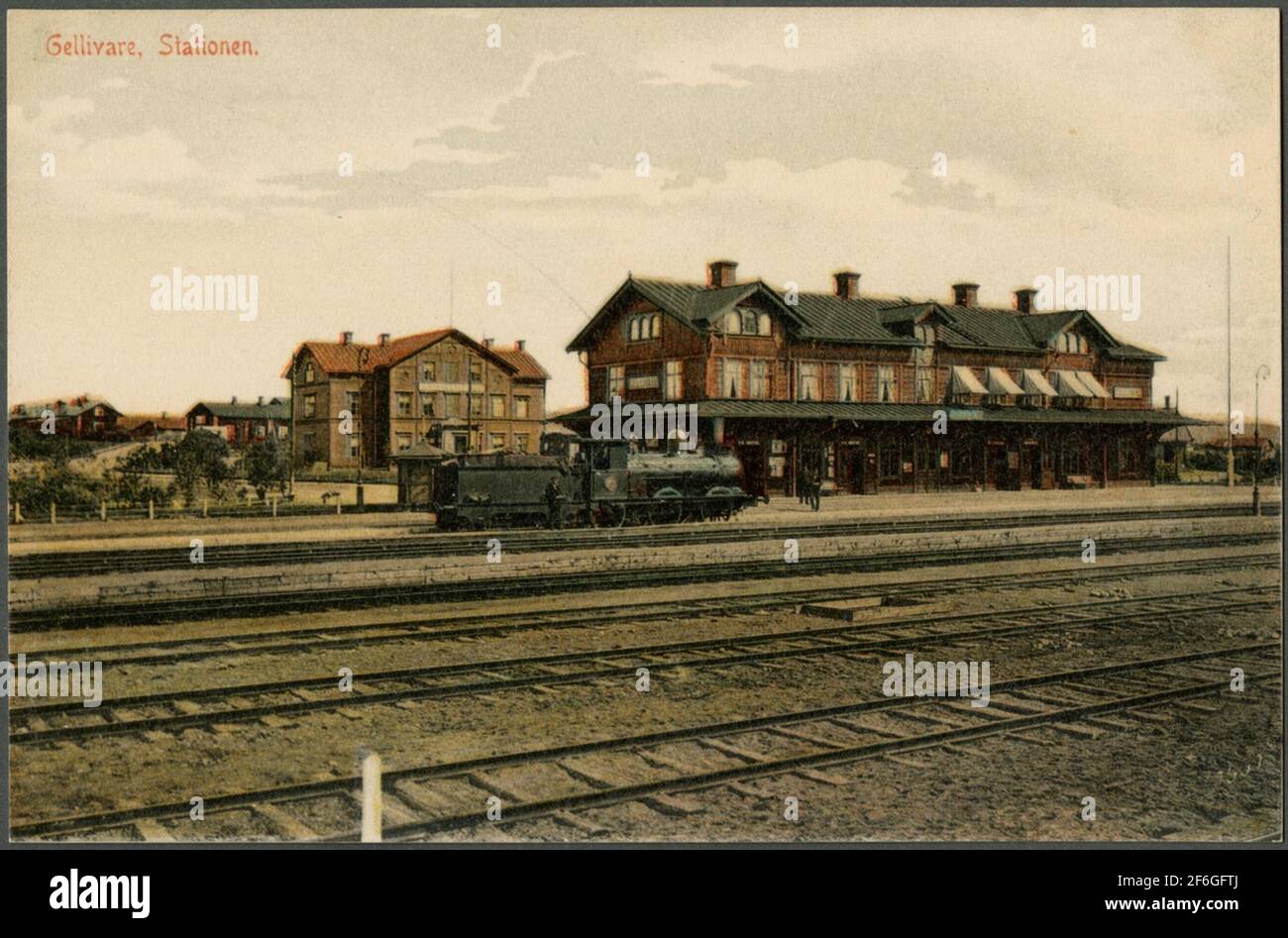 Railway station gallivare hi-res stock photography and images - Alamy