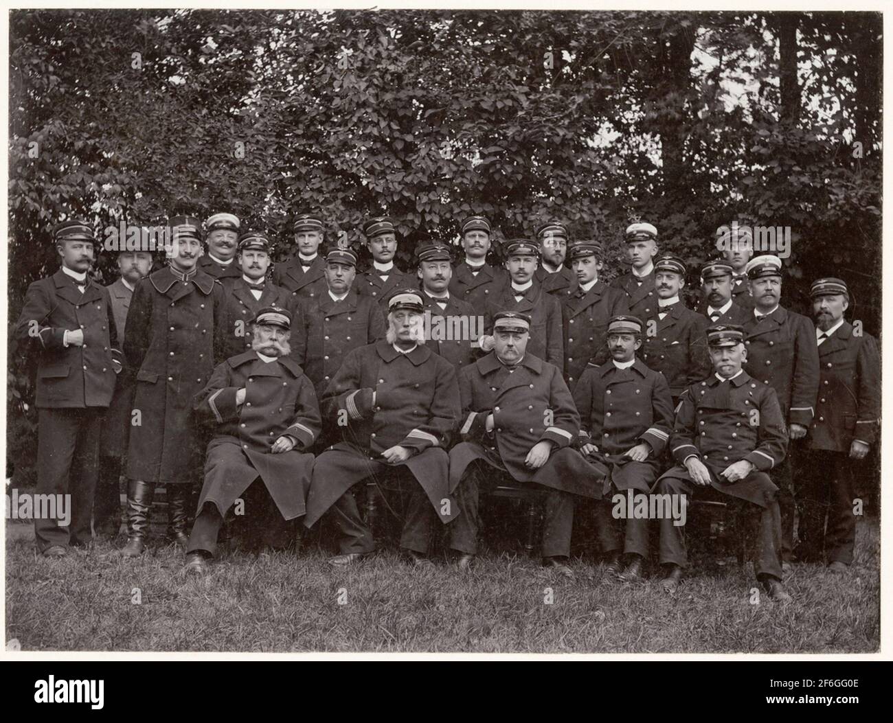 The state's railways, SJ's staff group photo, senior officials Stock ...