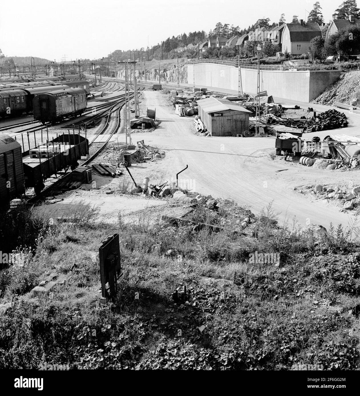 Sweden, Uppland, Stockholm, Solna, Hagalund (depicted, city Stock Photo ...