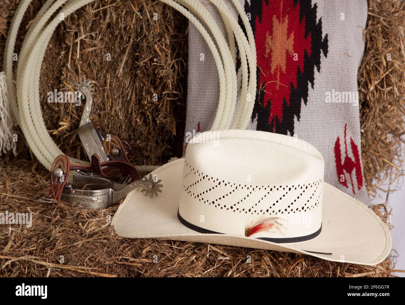 Cowboy Still Life Stock Photo - Alamy