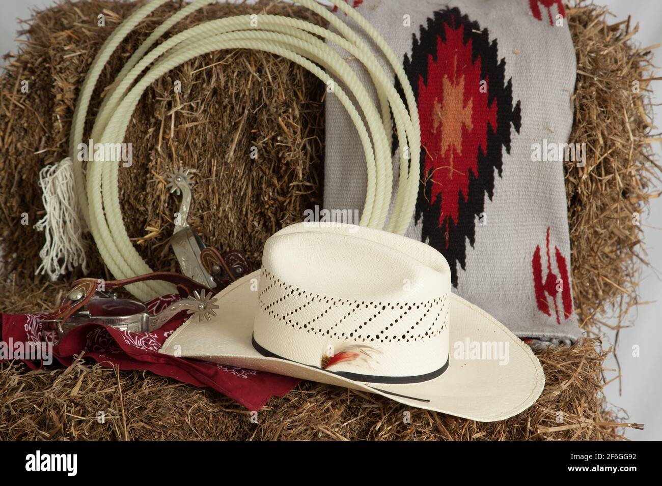 Cowboy Still Life Stock Photo - Alamy