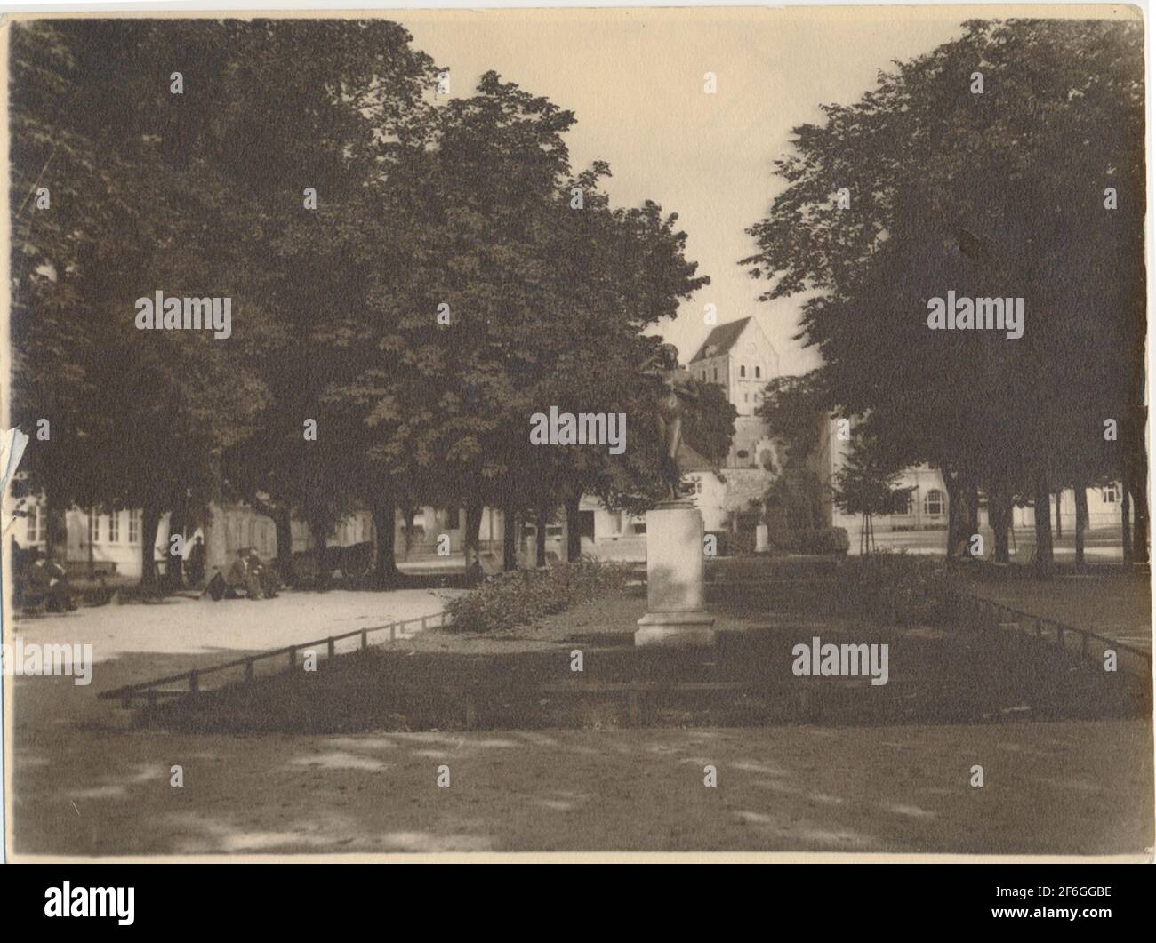 The park in Ronneby Stock Photo - Alamy