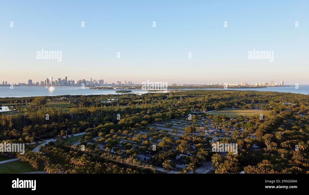 Aerial key biscayne miami florida hi-res stock photography and images ...