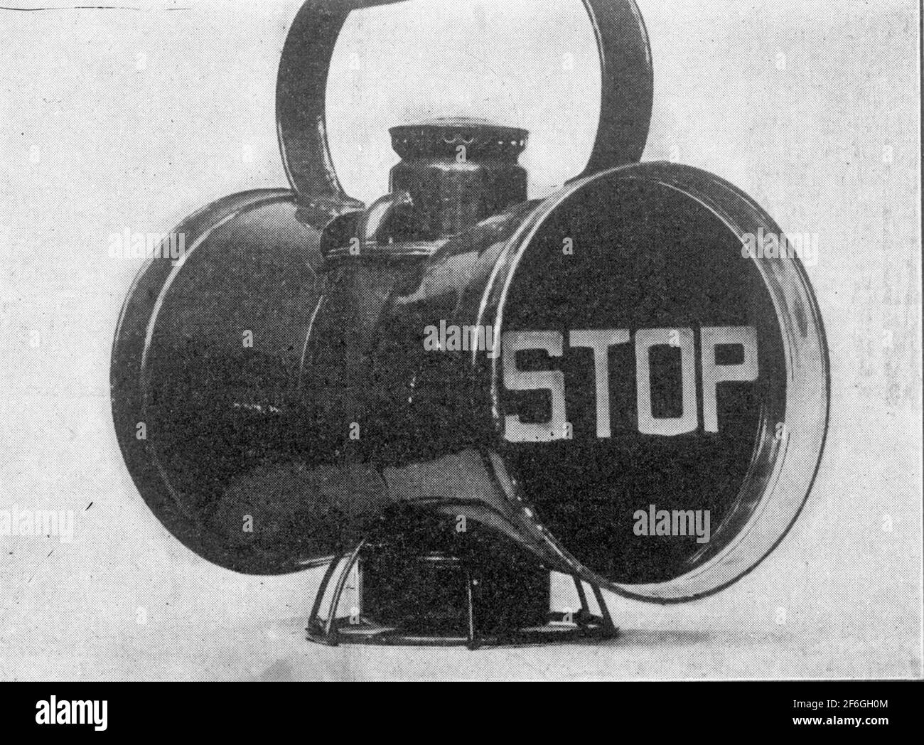 Signal lamp, English language of the railway's childhood, three ...