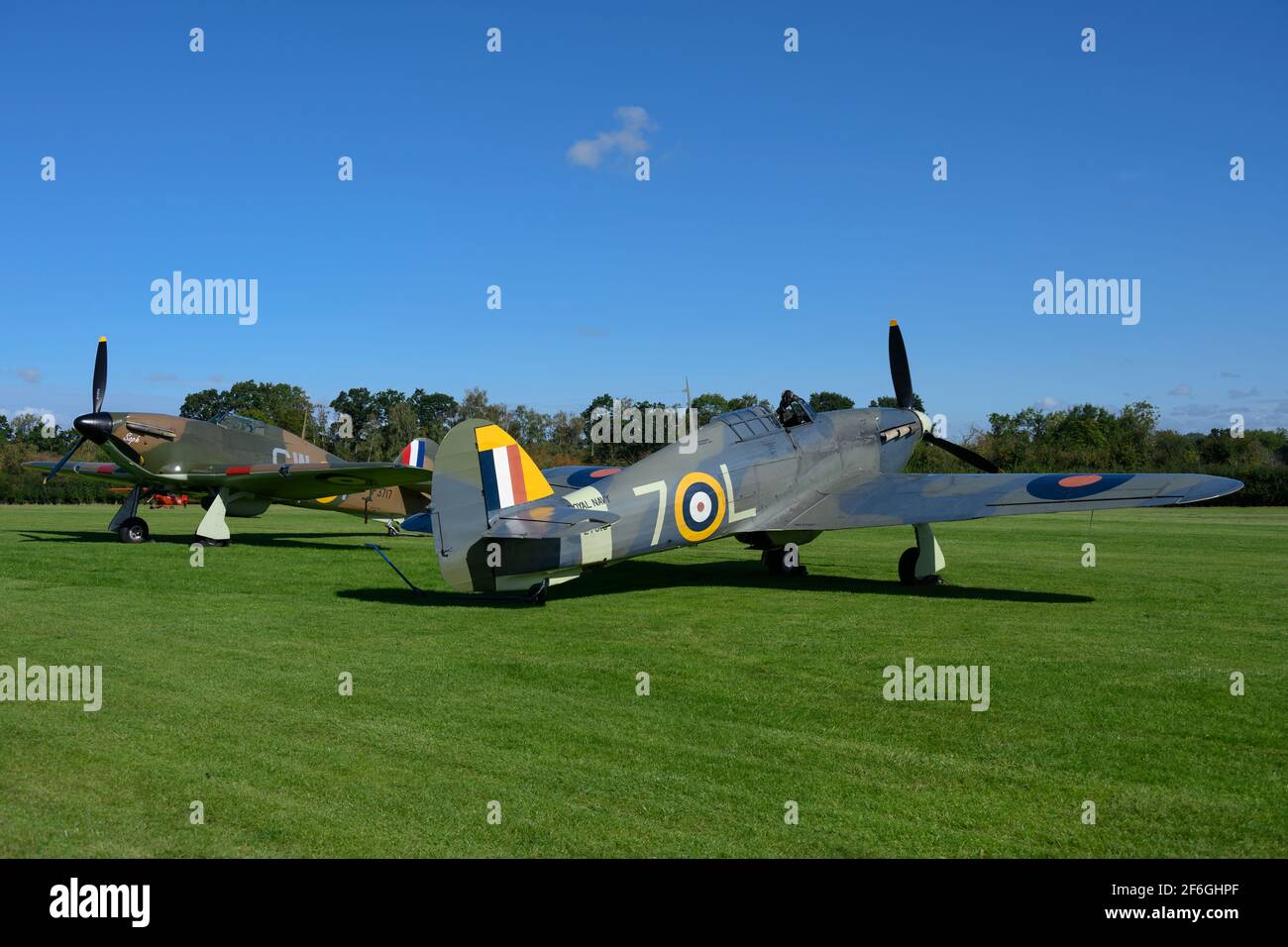 Shuttleworth Air Show, Old Stock Photo - Alamy