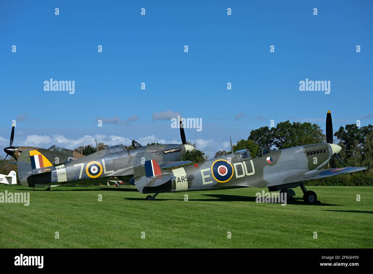 Shuttleworth Air Show, Old Stock Photo - Alamy