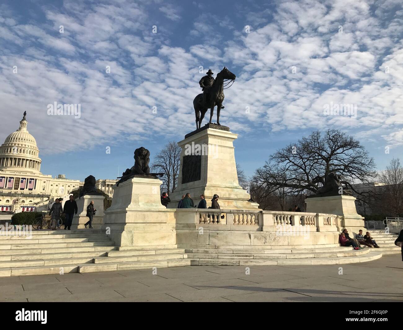 Ulysses S. Grant Statue at the Washington D.C. Capitol Stock Photo - Alamy