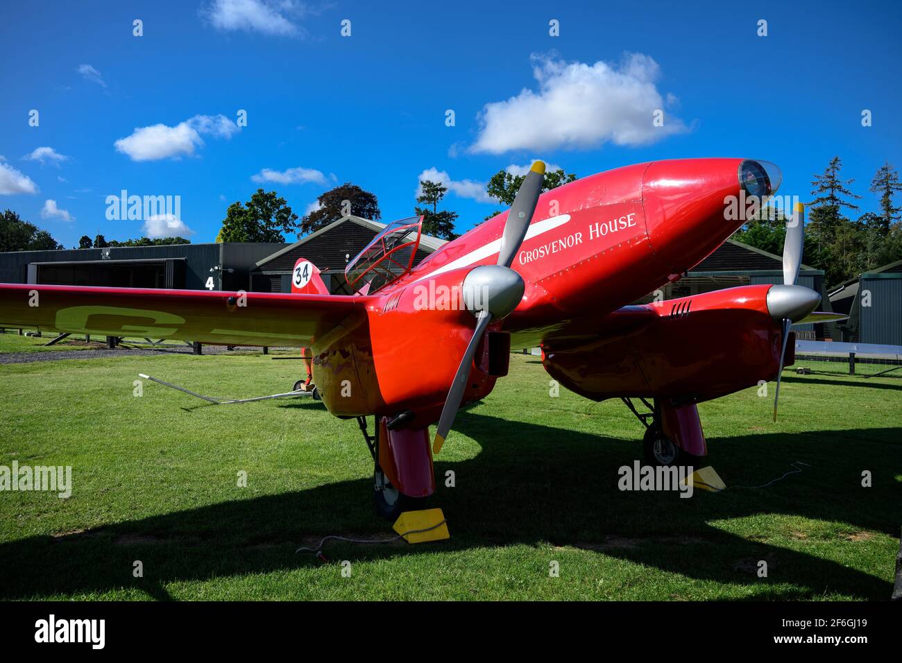 Shuttleworth Air Show, Old Stock Photo - Alamy