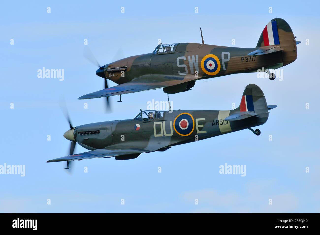 Shuttleworth Air Show, Old Stock Photo - Alamy