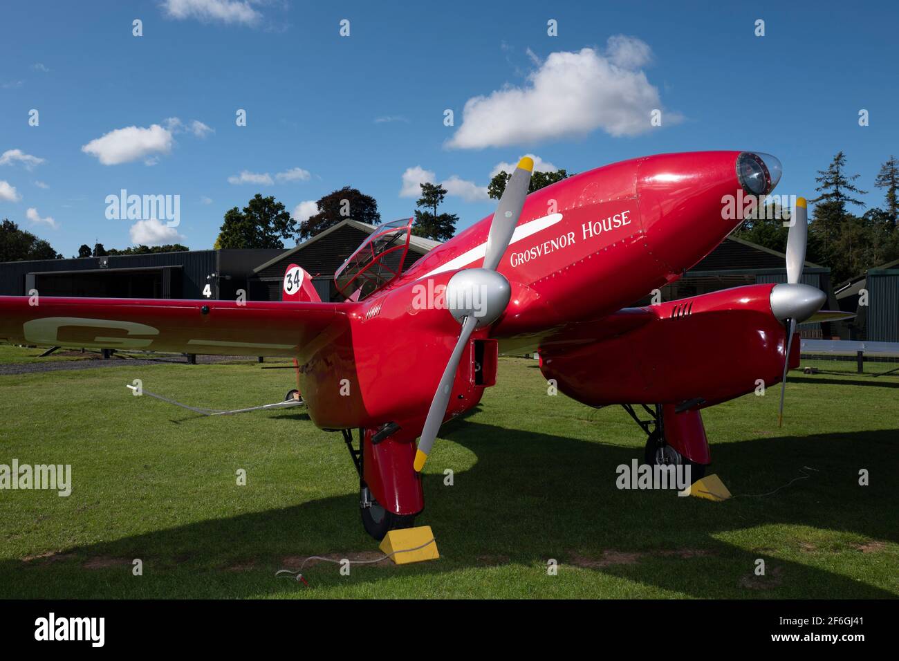 Shuttleworth Air Show, Old Stock Photo - Alamy