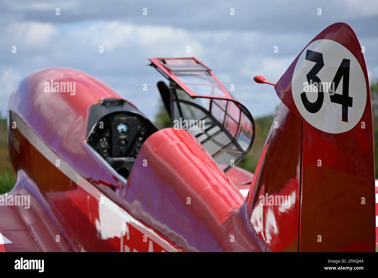 Shuttleworth Air Show, Old Stock Photo - Alamy