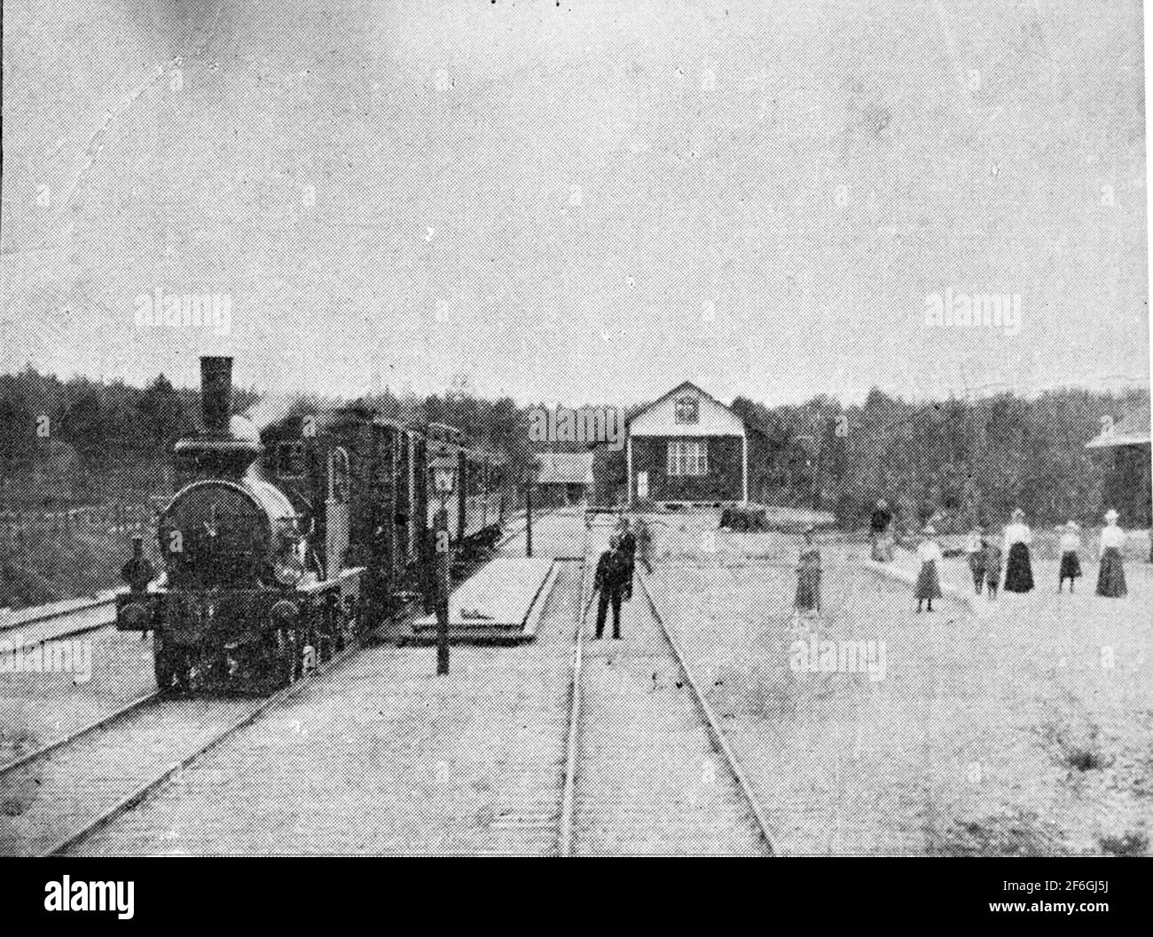 Stockholm - Västerås - Bergslagens Railway, SWB A1 24 Stock Photo - Alamy