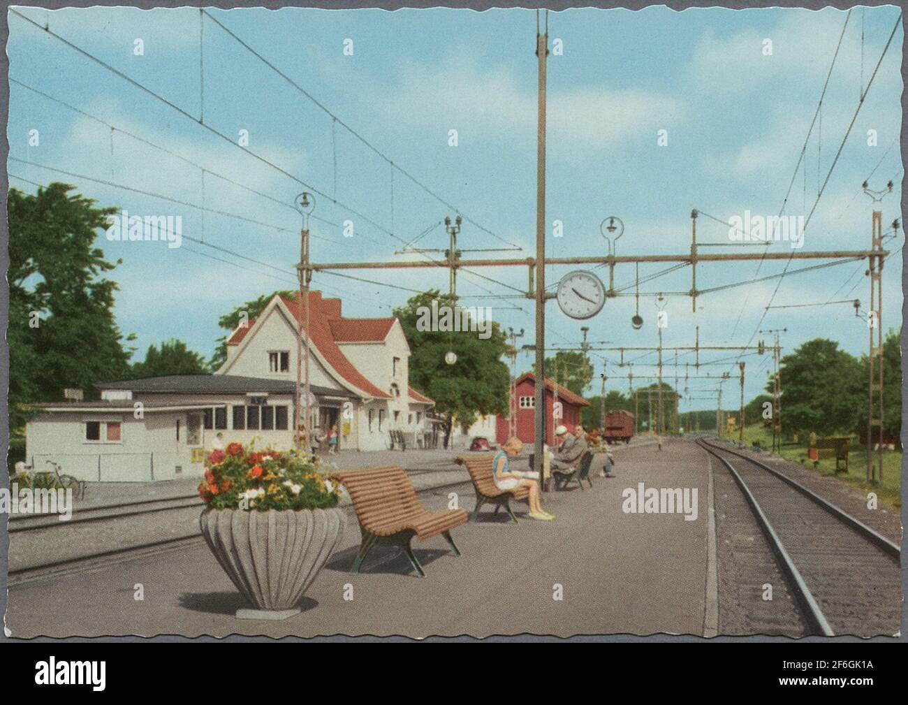 Åsa railway station Stock Photo - Alamy