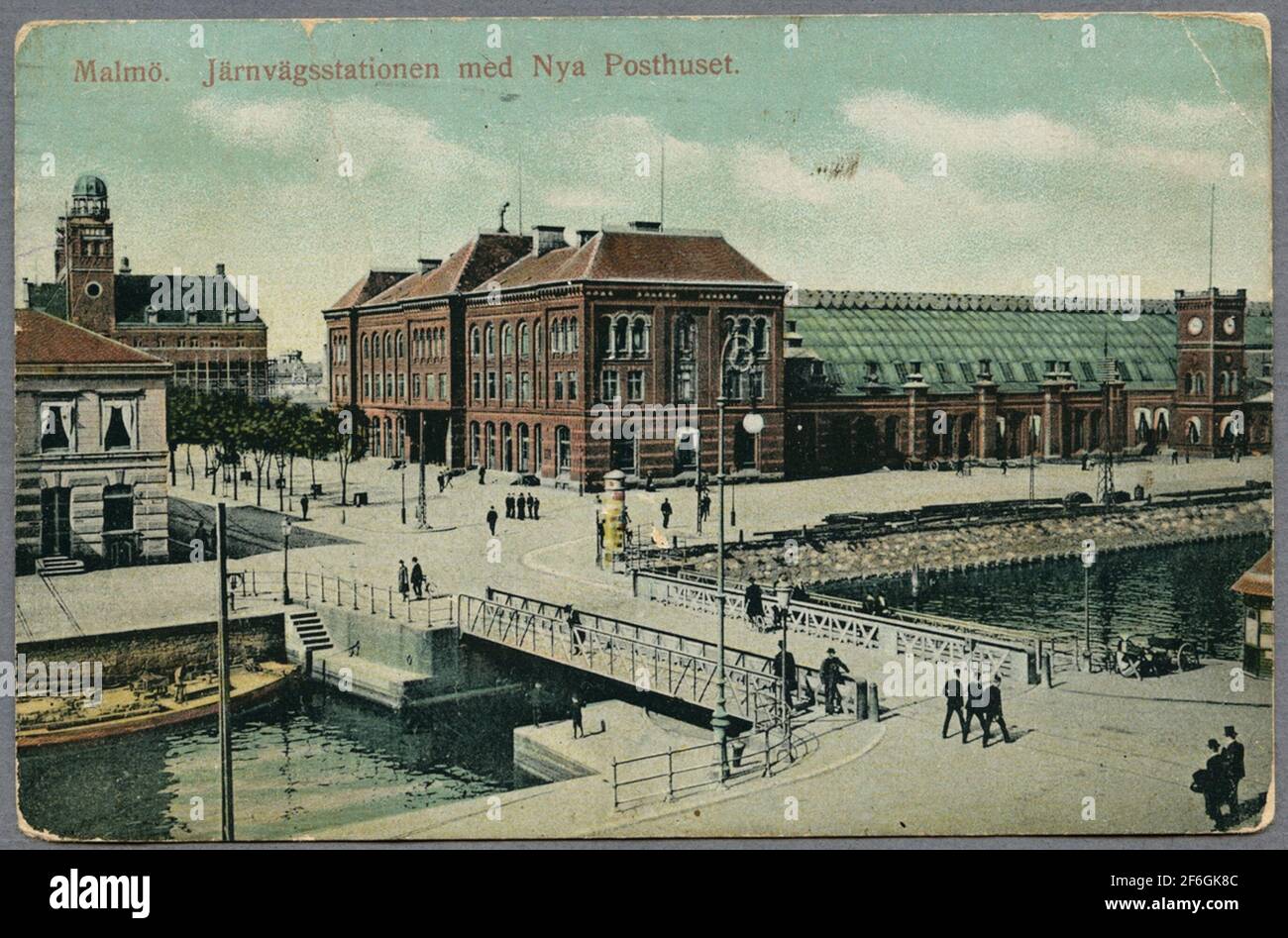 View at Malmö Central Station Stock Photo - Alamy
