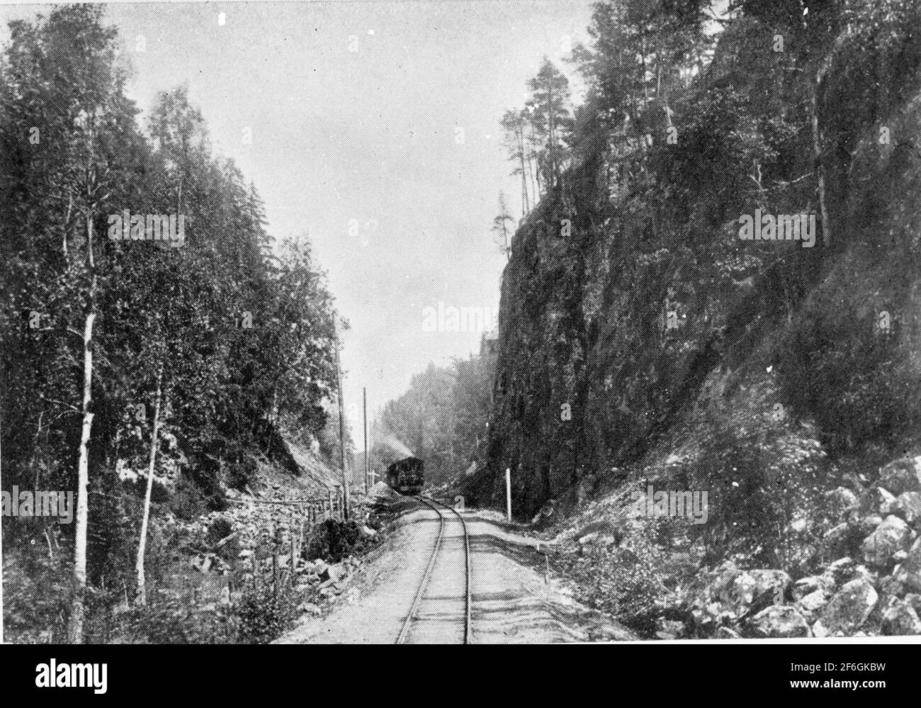 Steam locomotive associated Jönköping Gripenberg rail, JGJ, in the ...