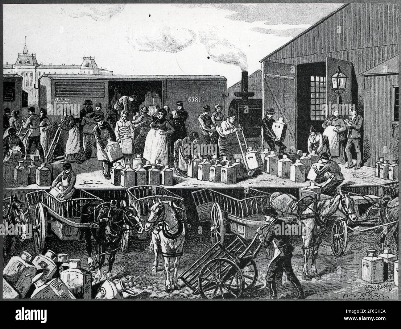 Milk train hi-res stock photography and images - Alamy