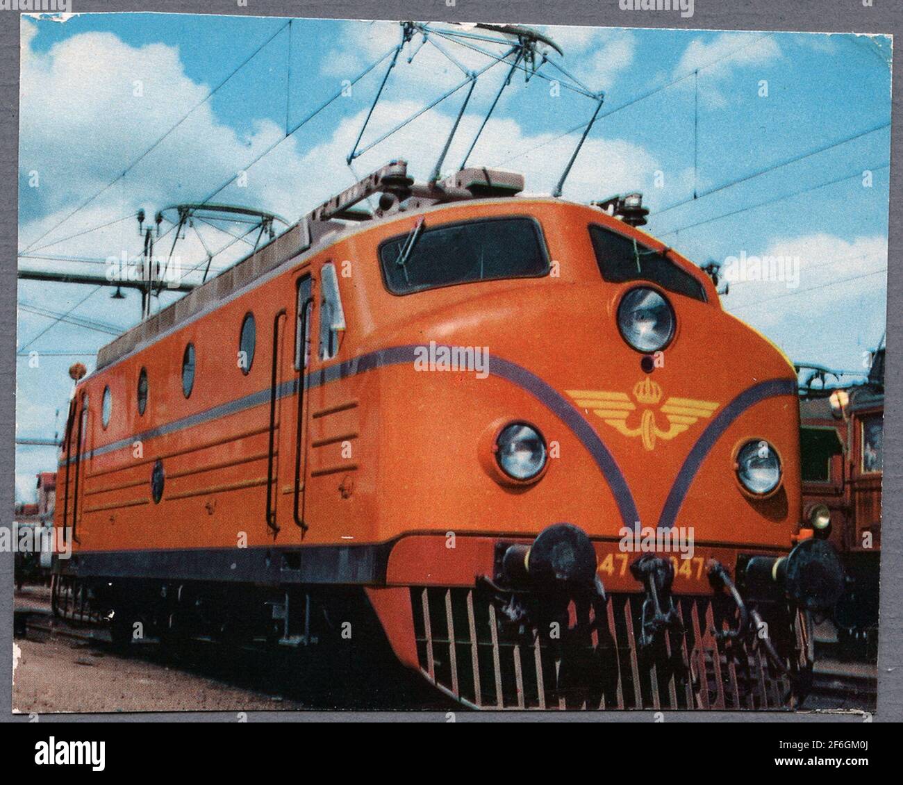 The state railways, SJ RA2 847 "Rapid 2", "Ådalen Stock Photo - Alamy