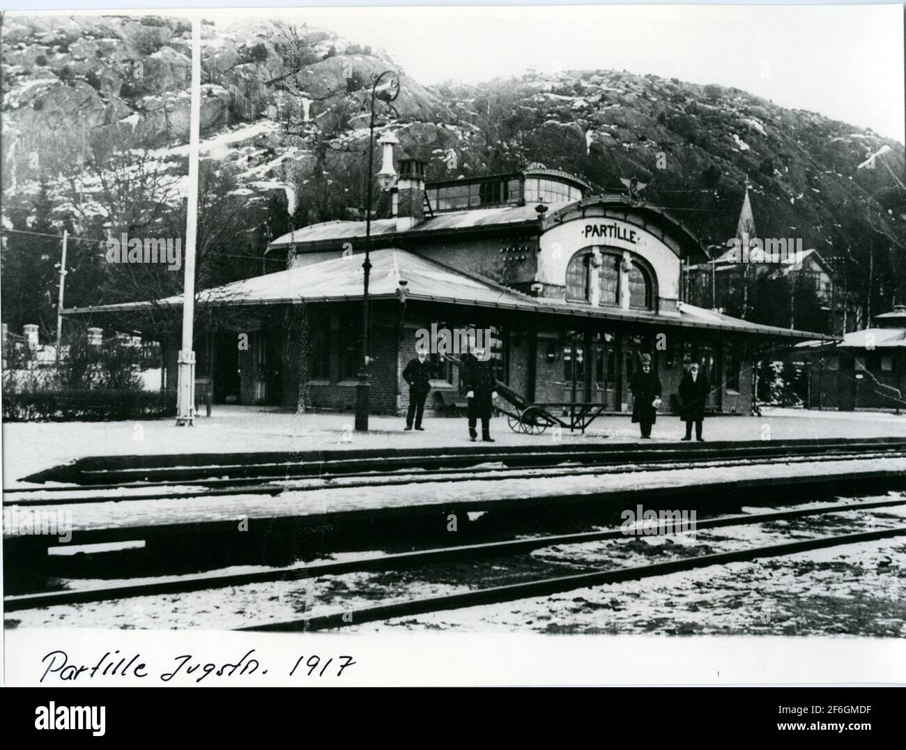 Partille Railway Station Stock Photo - Alamy