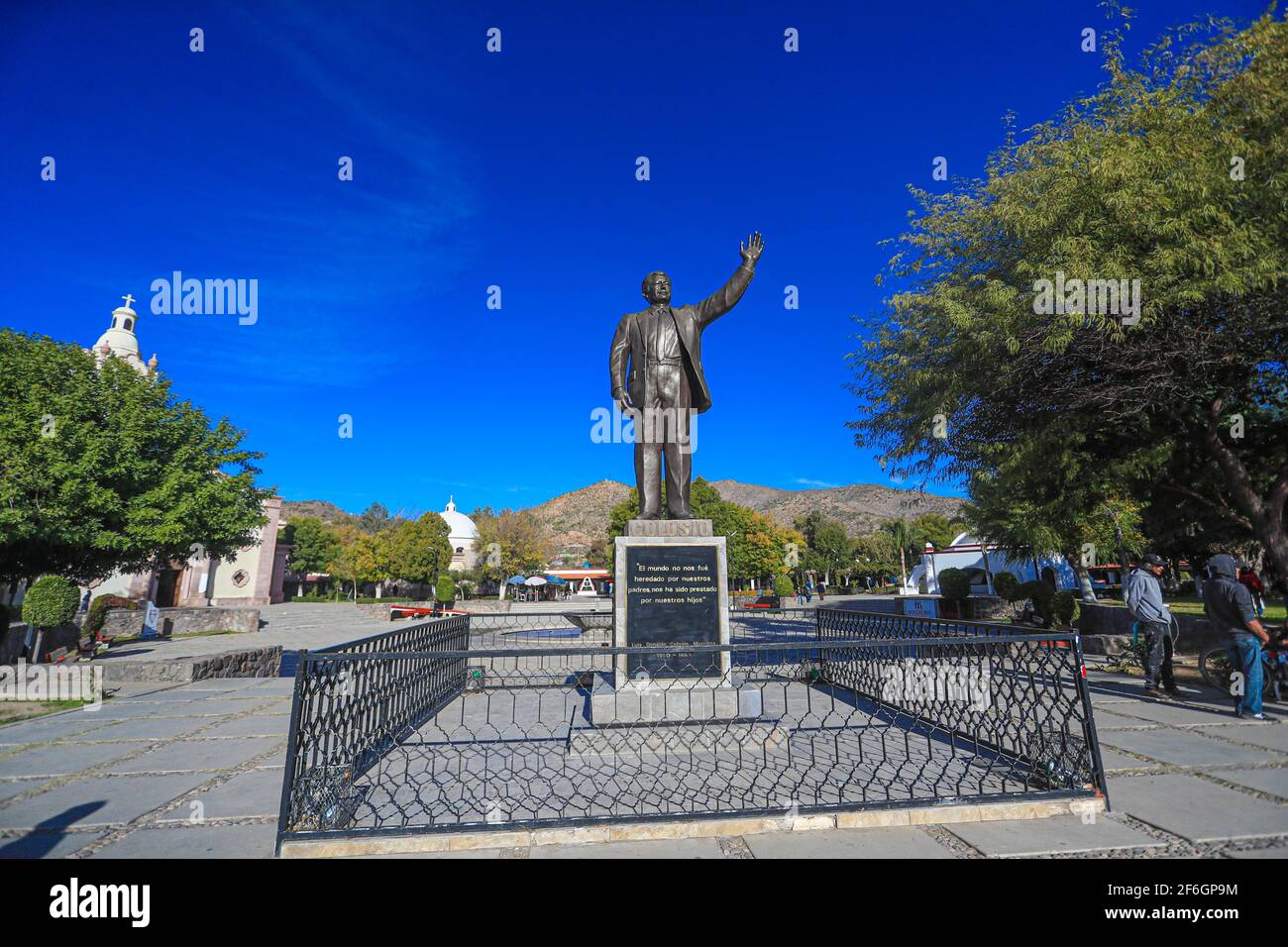 Statue of Luis Donaldo Colosio Murrieta Magdalena Mpo. Magdalena ...