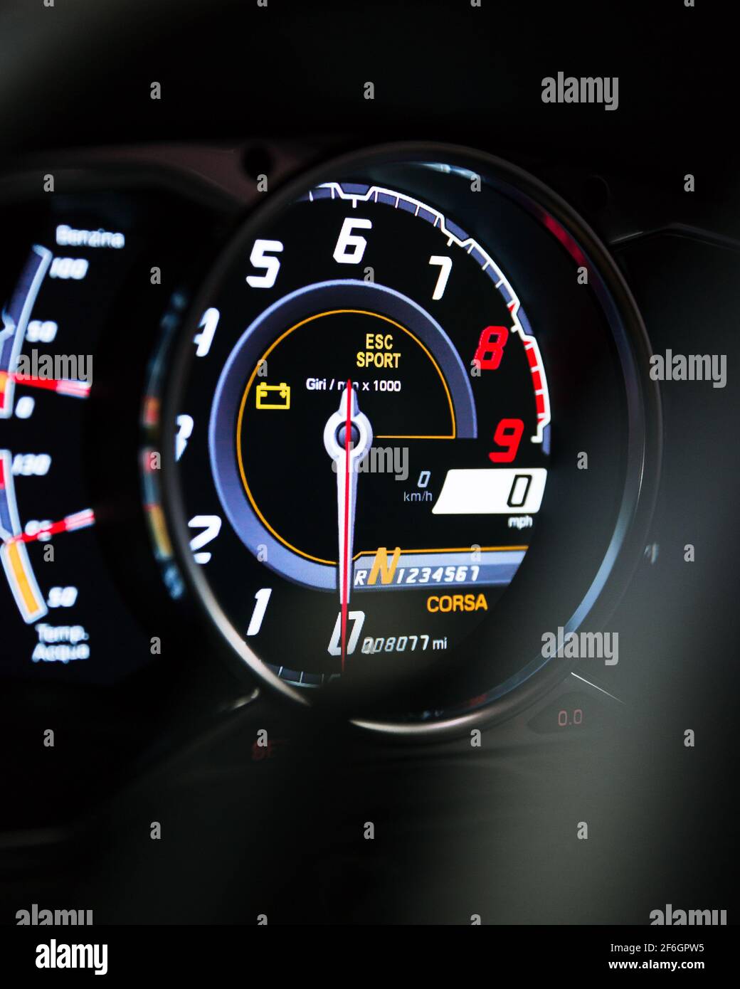 Aventador Speedometer