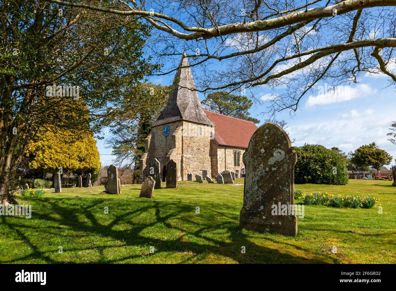 All Saint's Church, mountfield, east Sussex, Uk Stock Photo - Alamy