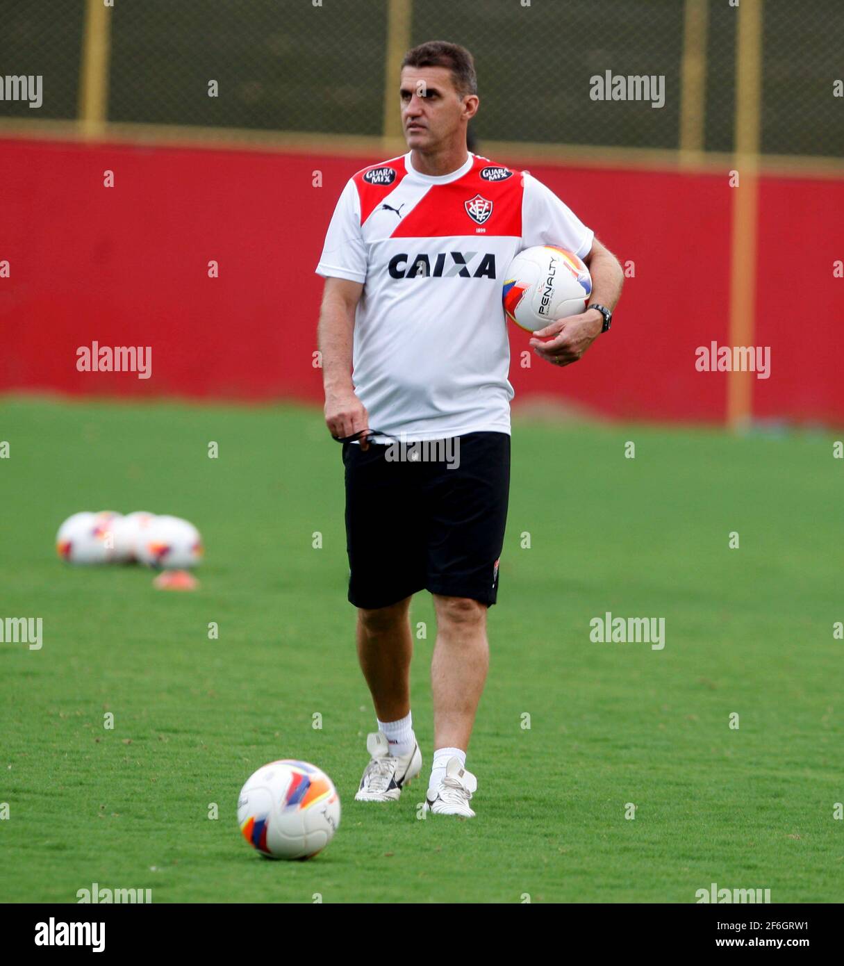 salvador, bahia, brazil - january 5, 2016: Vagner Mancini, coach of ...